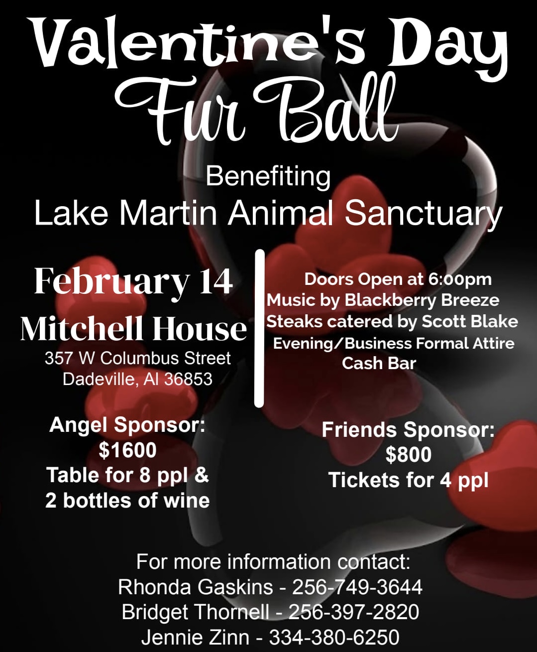 Valentine's Day Fur Ball | Lake Martin Alabama - Lake Martin Voice ...