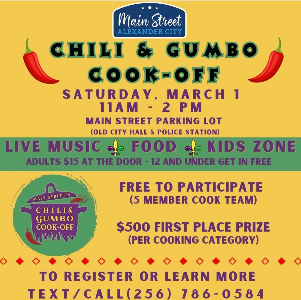 Chili & Gumbo Cook-Off Near Lake Martin - Lake Martin Voice - Lake ...